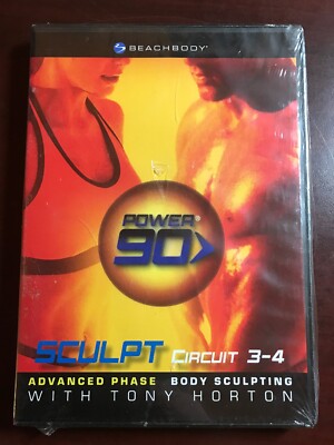 BeachBody Power 90 Sculpt Circuit 3-4 with Tony Horton DVD 2005 Workout ...