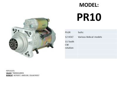 Starter Motor for Bobcat, suit T630, T650, T740 track loaders | eBay ...