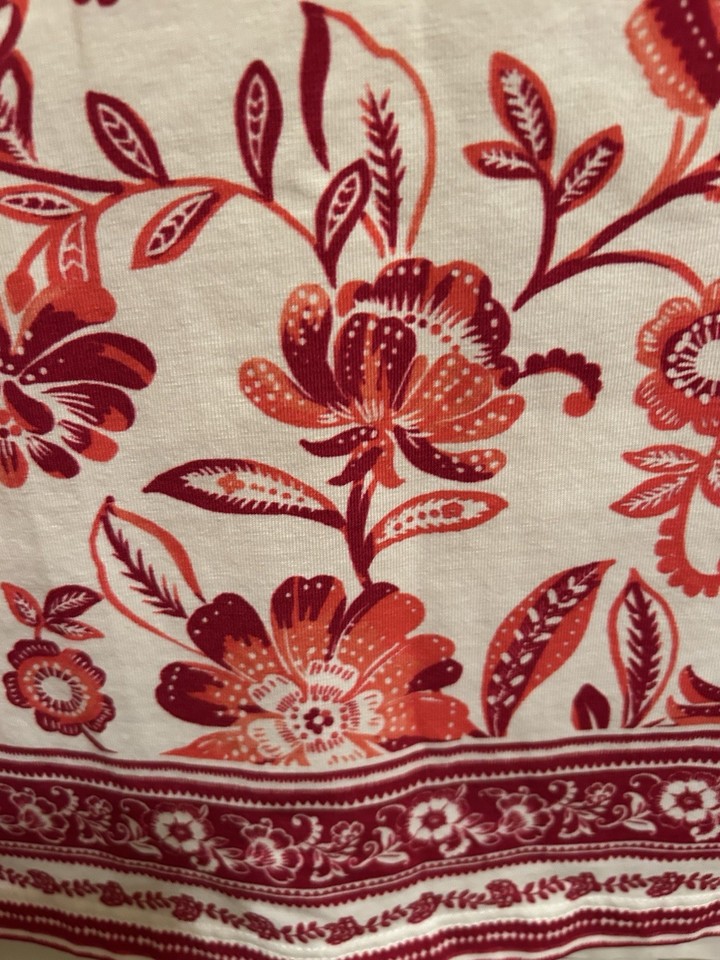 Appleseed's Petites Floral Top Size PS 100% Cotton | eBay