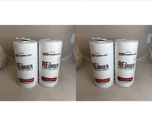 32 rolls Monarch 1100 Series White Senso Labels Label Decal Store Price ...