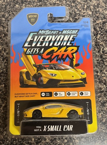 MSCHF x MR BEAST Everyone Gets A Car 1/64 Diecast Lambo - New In ...