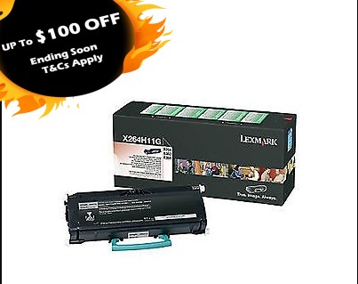 Lexmark Genuine X264A11G BLACK Toner Cartridge for X264DN/X363DN/X364DN ...
