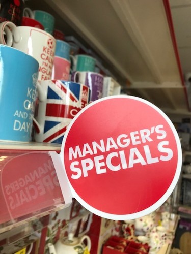 RETAIL SHOP PROMOTIONAL SHELF SIGNS DISPLAY PRICE TAGS POS SALE OFFERS ...