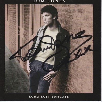 Tom Jones Signed Autographed Long Lost Suitcase CD | eBay