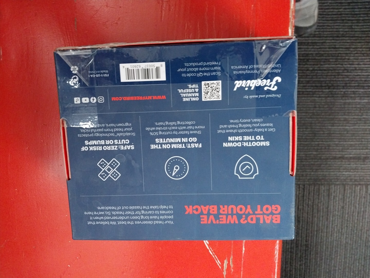 Freebird - Flex Series Shaving Kit - Men's Electric Rotary Shaver -Wet ...