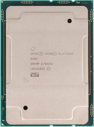 Intel Xéon Platinum 8280 SRF9P Processeur 2.70GHz 28 Coeurs Débloqué ...