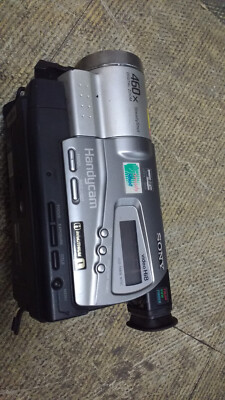 Sony Handycam CCD-TR818 Silver Hi8mm 460x Digital Zoom Camcorder Parts ...