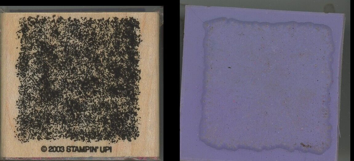 Rubber Stamp Blocks - Long Life Symbol, Fuzzy, Squiggle - Pkg of 3 ...