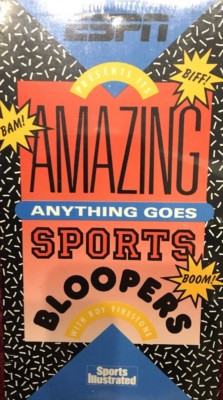 ESPN Amazing Sports Bloopers(Sports Illustrated,W/Roy Firestone)(VHS ...