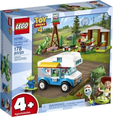 10769 RV VACATION lego disney legos set TOY STORY 4 Jessie Rex Forky ...