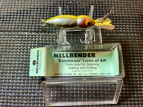 Whopper Stopper Baby Hellbender fishing lure, NEW | eBay