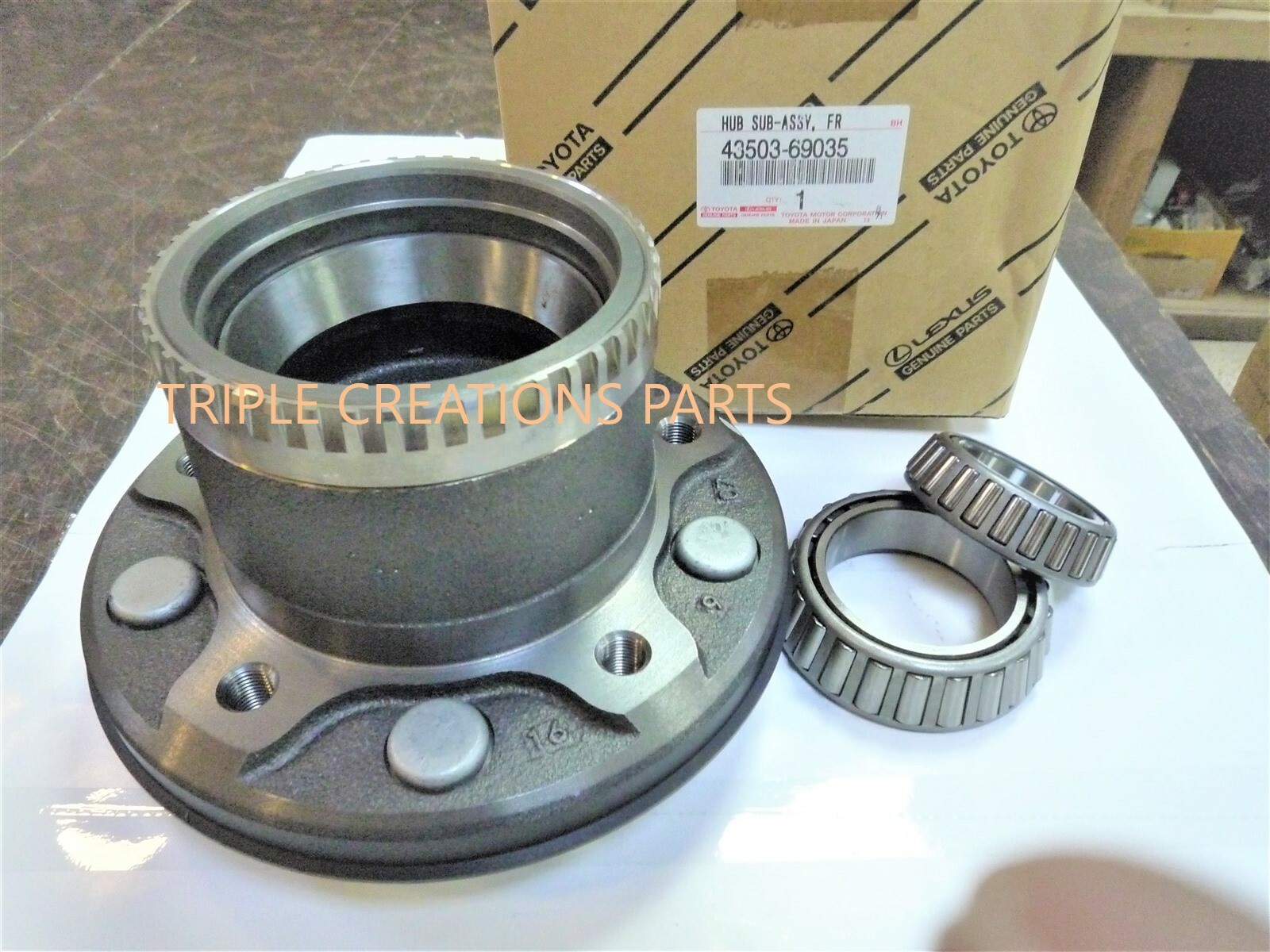 GENUINE OEM TOYOTA LAND CRUISER 100 LEXUS LX470 FRONT HUB SUB ASSY ...
