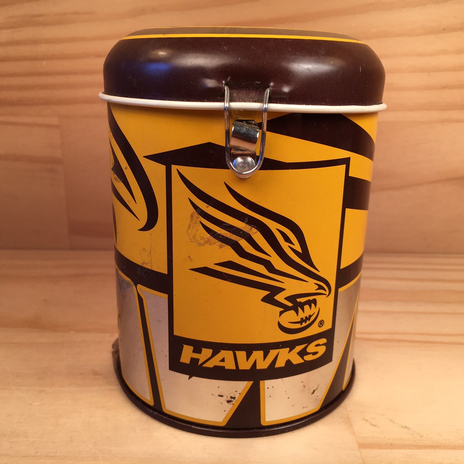 AFL HAWTHORN HAWKS “Brown” Awesome Kids Football Team Money Box Footy ...