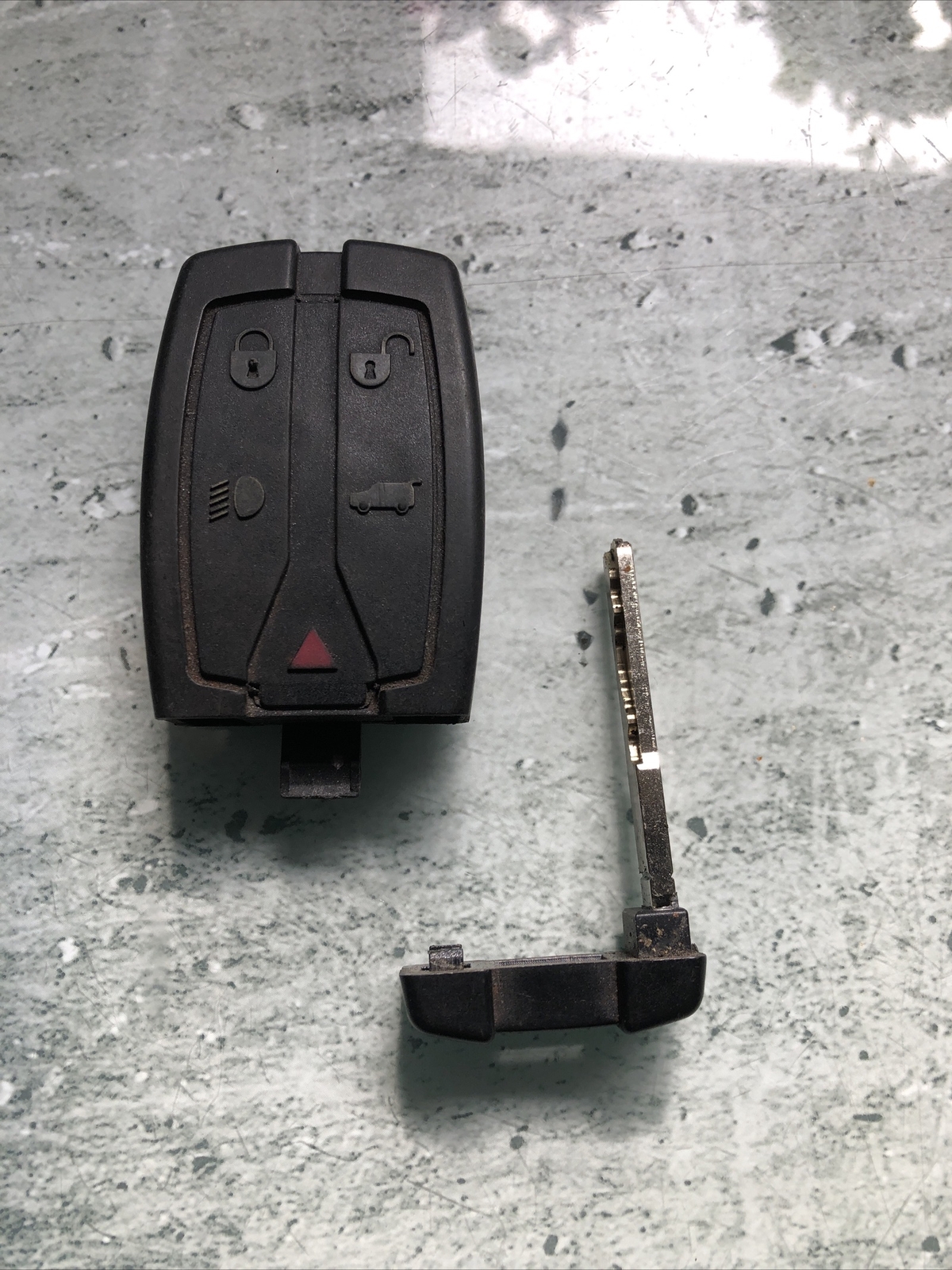 Genuine Land Rover FREELANDER 2 Remote Control 5 Button Smart Key Fob ...