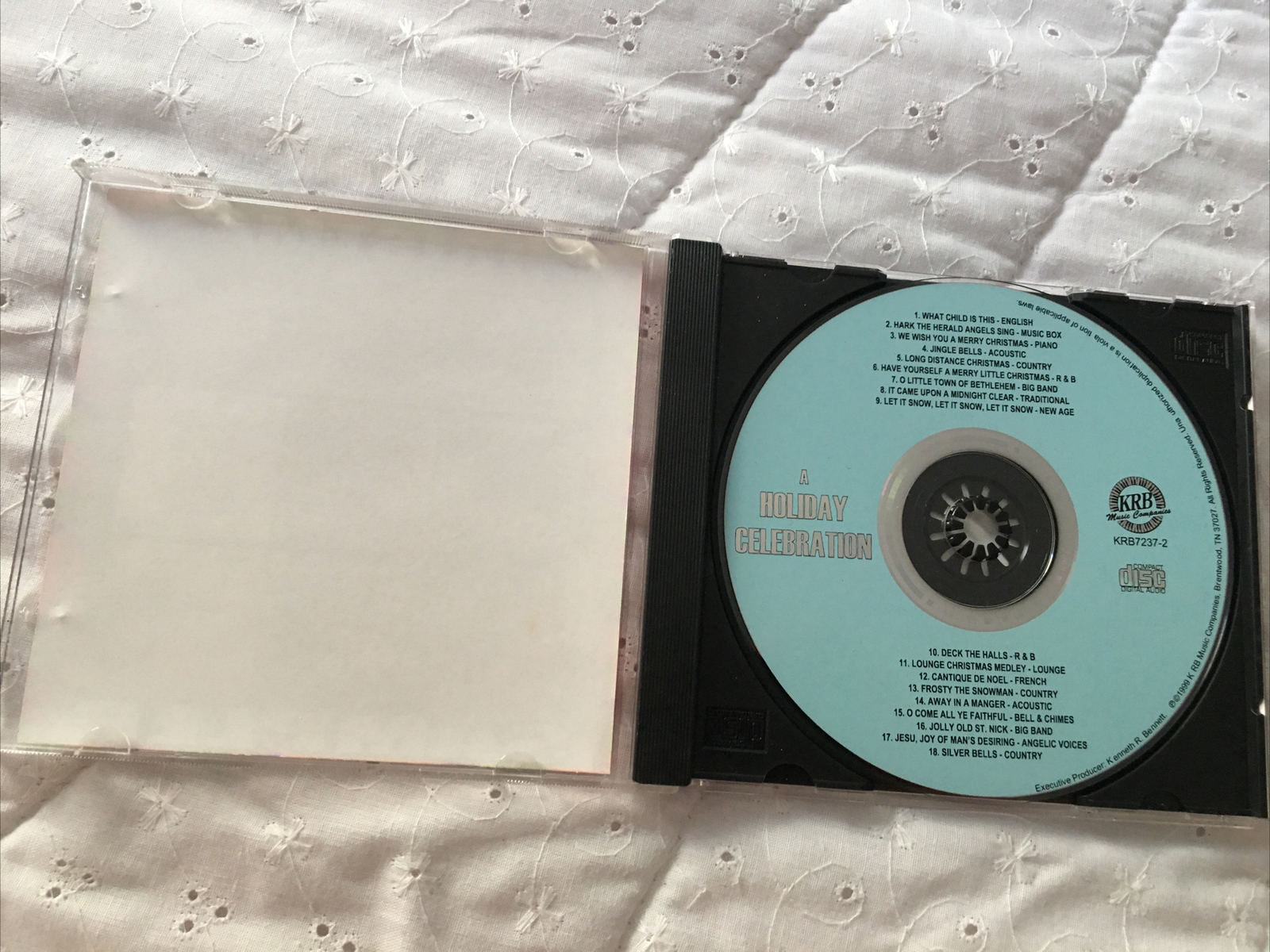 KRB Christmas Music Sampler CD - Ships Fast Same Day | eBay