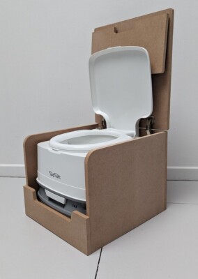 Campervan Buddy Seat Storage Box For Thetford Porta Potti 145 or 345 ...