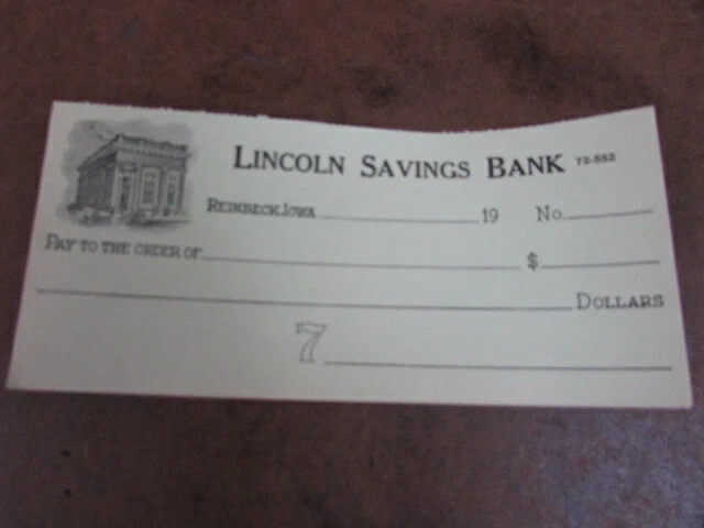 Lincoln Savings Bank Reinbeck Iowa
