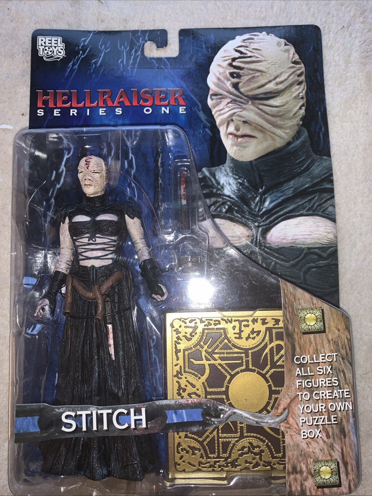 Hellraiser Stitch Cenobite NECA Series 1 One Action Figure 2003 Reel Toys NEW!!