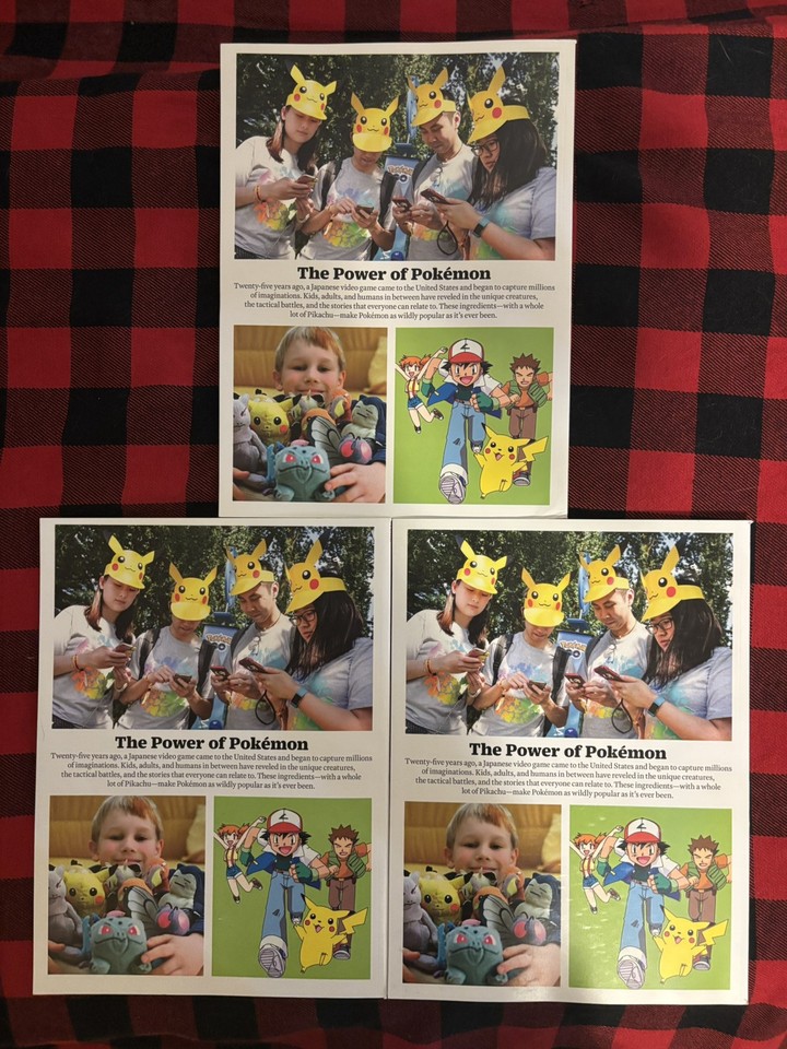 Time Magazine Pokemon 2025 Blastoise Venusaur Charizard Complete Set 3 ...