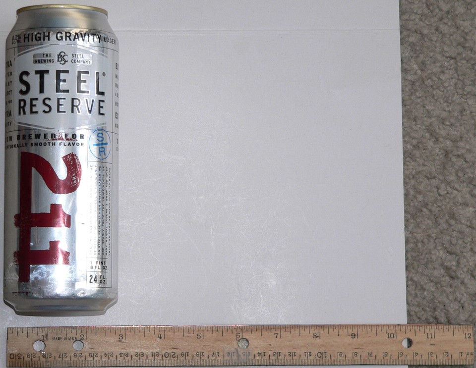 can empty Steel Reserve ® 211 Beer, High Gravity, aluminum stay-tab ...