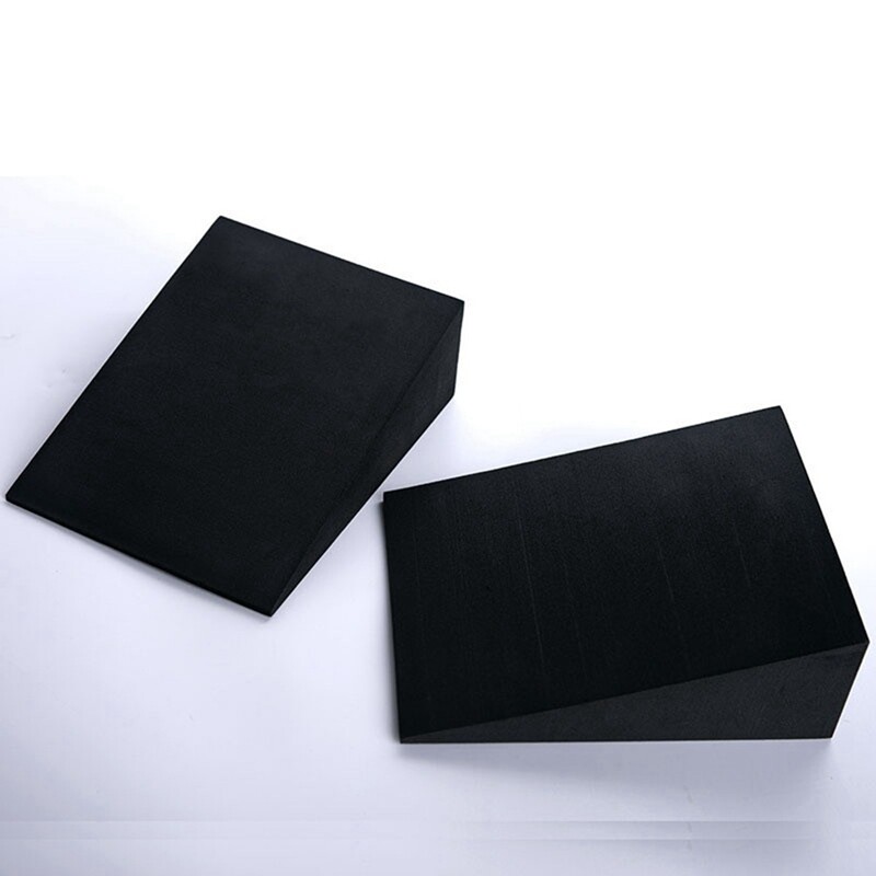 2X(2 Pcs Yoga Mats, Adjustable Squat Ramp, Incline Board Improve ...