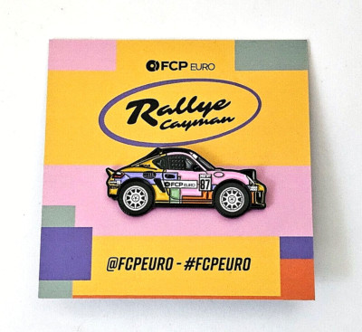 Leen Customs: FCP Euro Porsche Rallye Cayman Limited Edition Enamel Pin ...