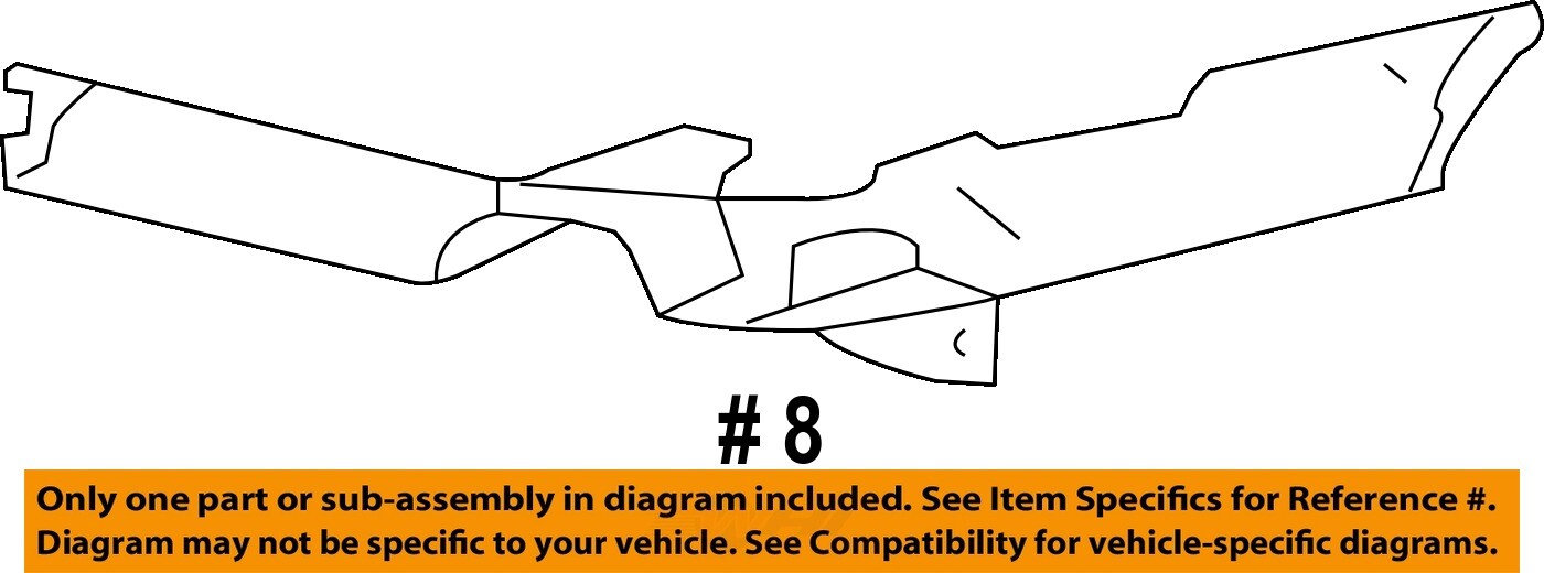 GM OEM 03-07 Avalanche 1500 Front Bumper Bumper Components-Filler ...