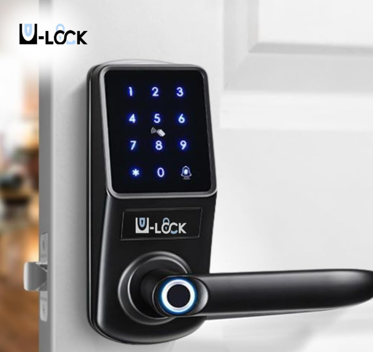 Keyless World's First Built-in WiFi Smart Lock with Fingerprint ID ...