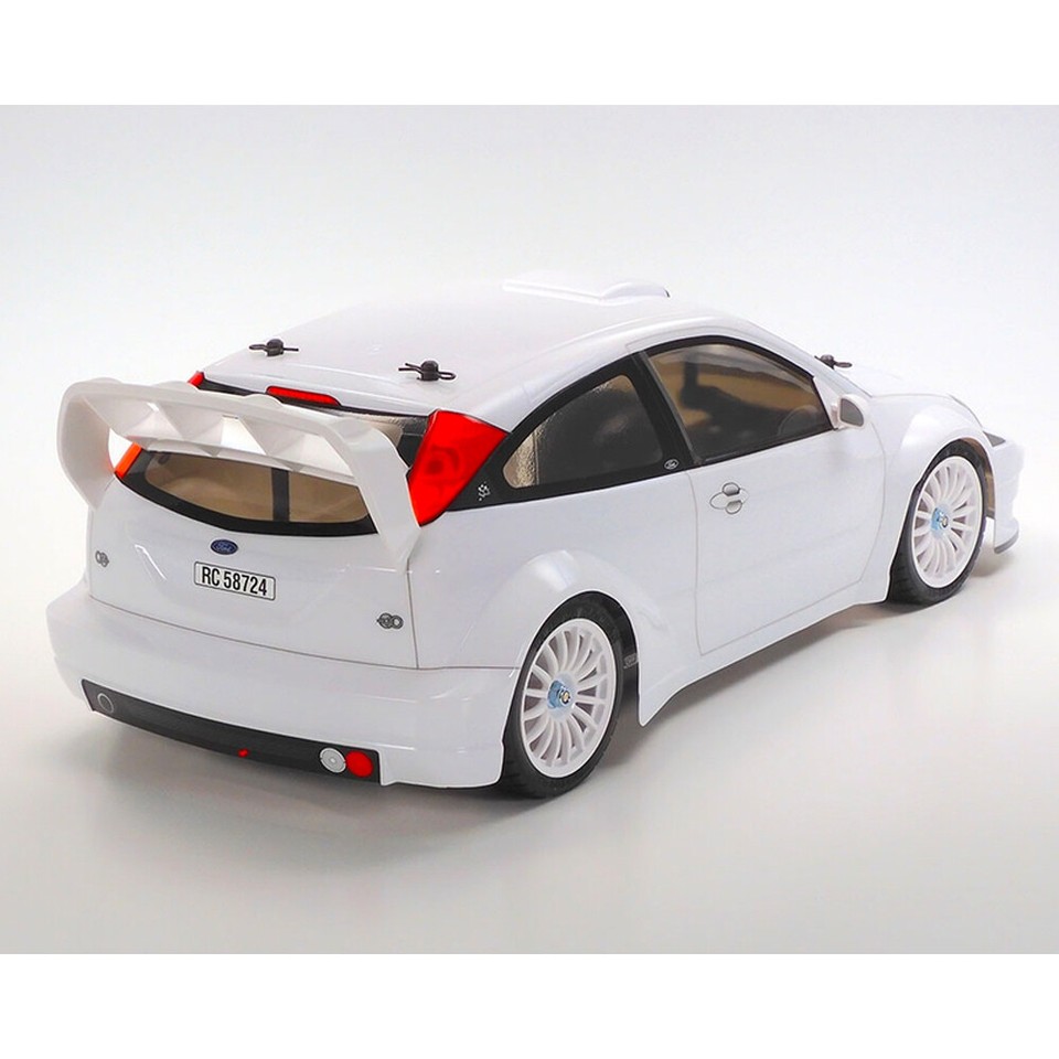 Tamiya RC 58724 2003 Ford Focus RS Custom (TT-02) 1:10 RC Car Assembly ...