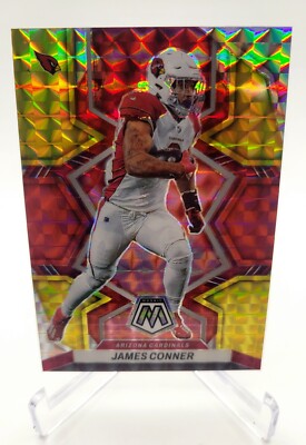 2022 Panini Mosaic Choice James Connor Red & Yellow Fusion /80 | eBay