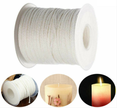 60M Candle Wick Roll Cotton Thread Candle Rope Spool for Candle Making ...