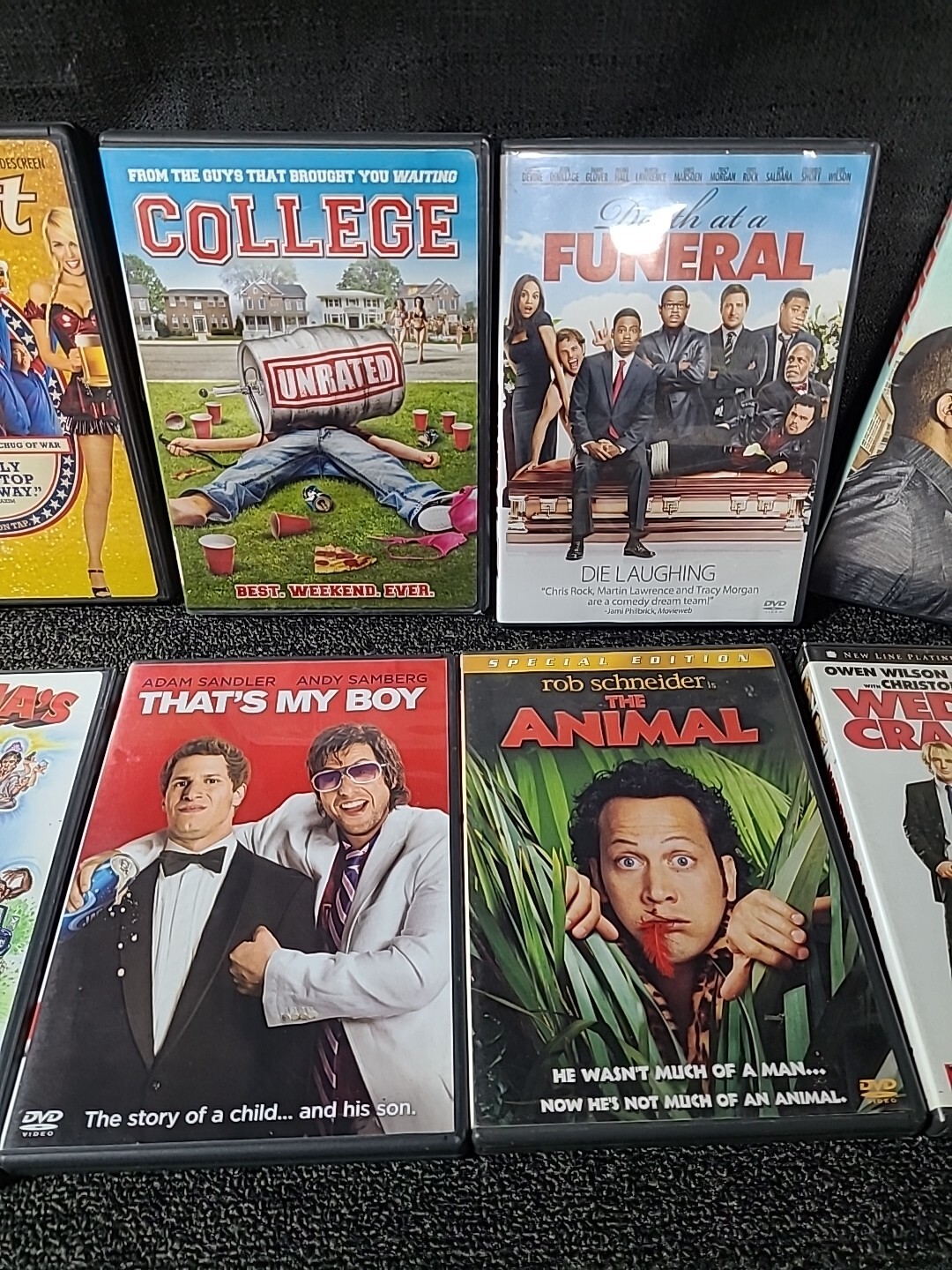 Comedy DVD Movie Lot of 10~Get Him To The Greek,Grandma's Boy, Fist ...