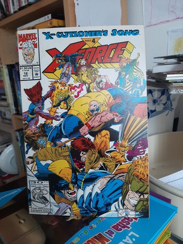 X-Force 16 . No Trading Card . Marvel 1992 . VF- VO US LIVRAISON ...