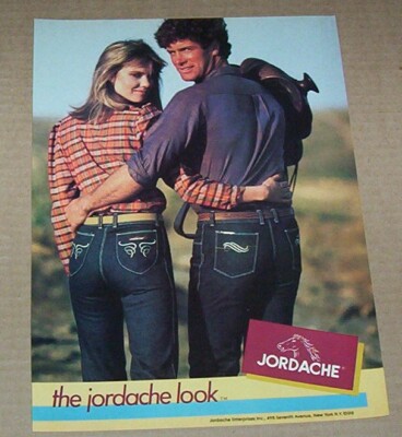 1982 print ad page - Jordache designer Jeans CUTE GIRL & Guy fashion ...