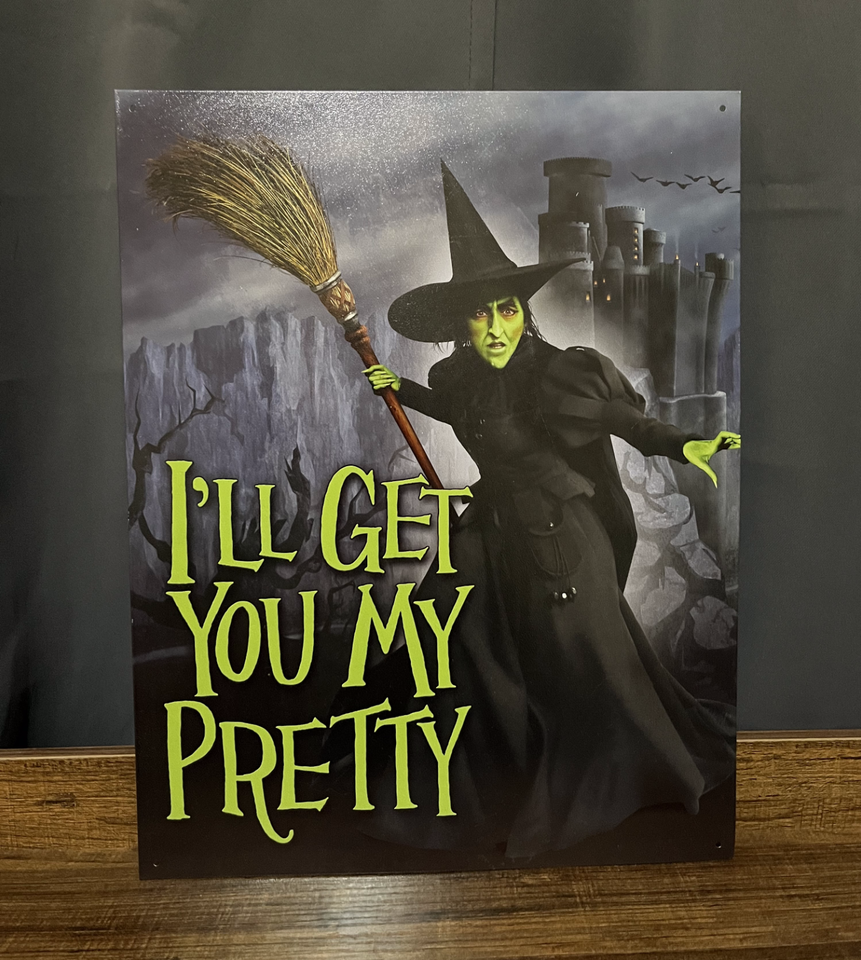 The Wizard of Oz - Wicked Witch Tin Sign | eBay