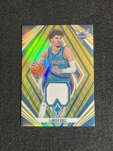 2023 LaMelo Ball Phoenix Veteran Materials Yellow GameWorn 1/49JERSEY ...