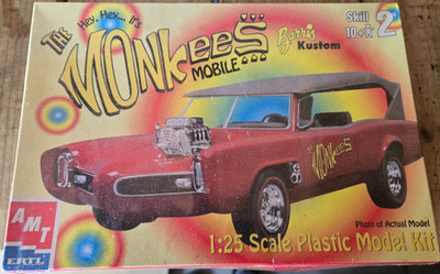 The Monkees Mobile Car Kit 1:25 Scale | eBay