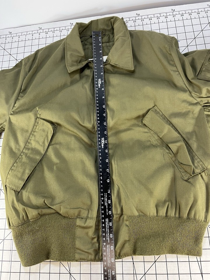 Vtg USAF 80s Flight Combat Cold Weather High Temp Resistant Bomber ...