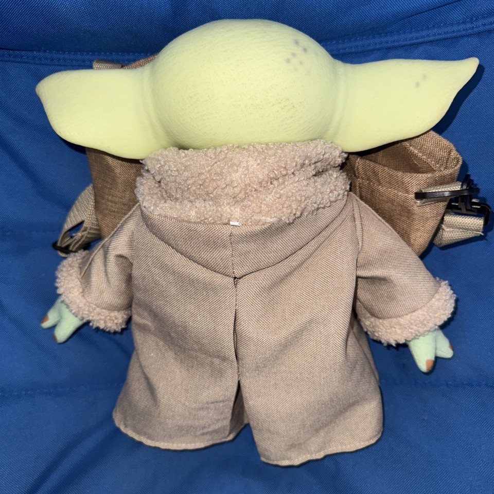 The Child Grogu Star Wars PlushBaby talking Yoda Mandalorian Bag ...
