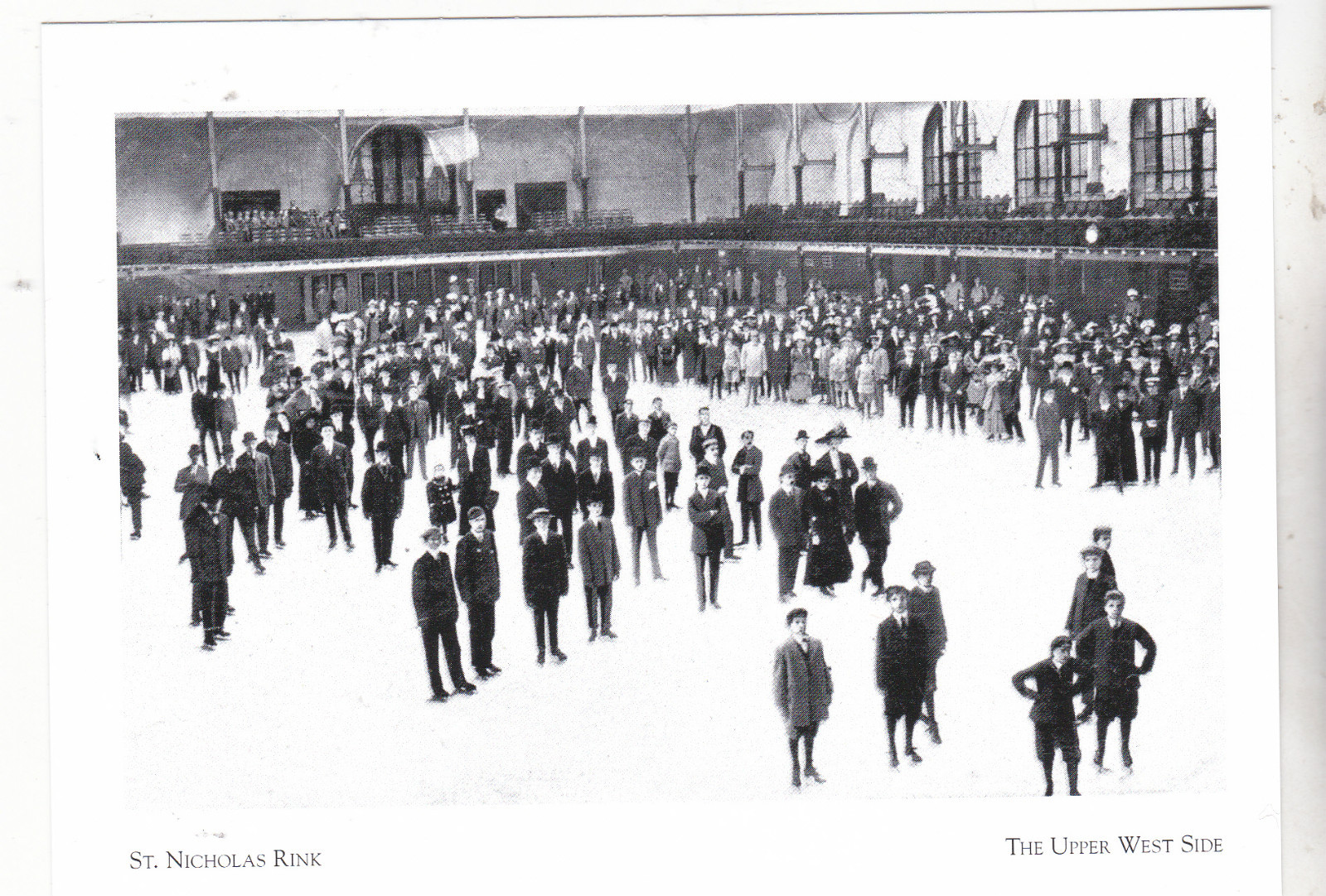 *Postcard-"St. Nicholas Rink" -1896- *Upper West Side, NY {C52} | eBay