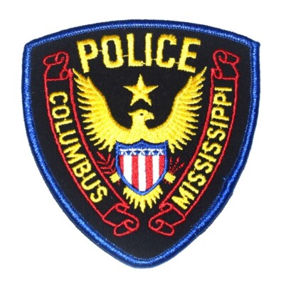 COLUMBUS MISSISSIPPI MS Sheriff Police Patch STAR OVER GOLDEN EAGLE | eBay