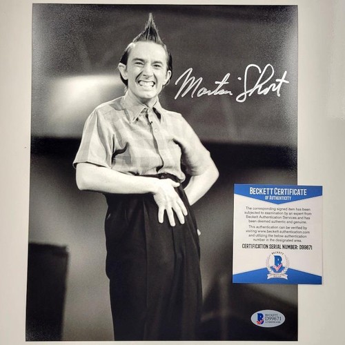 Martin Short signed SNL Ed Grimley 8x10 photo #3 autograph ~ Beckett ...