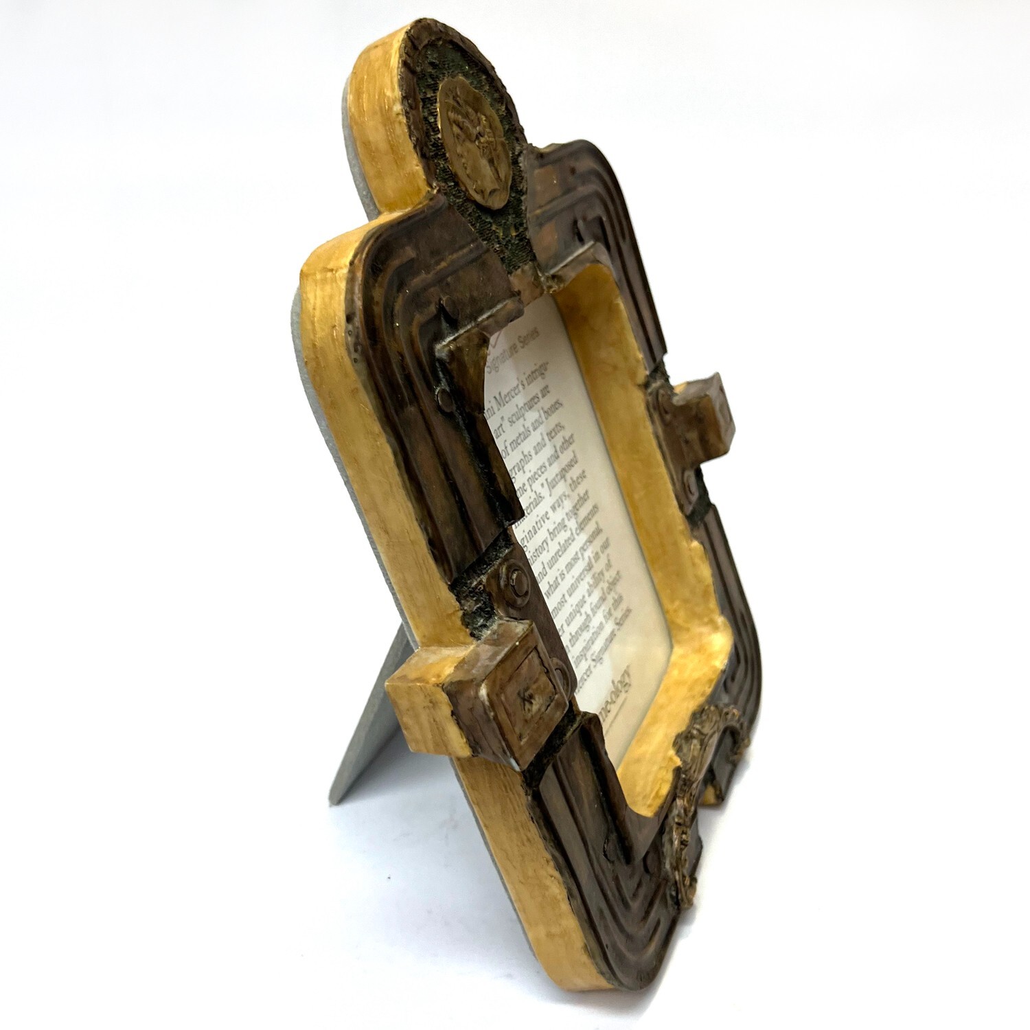 Vintage Frameology 5" x 7" Found Materials Picture Frame by Artist ...