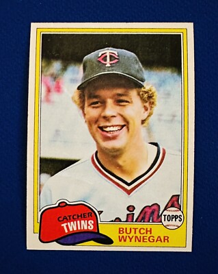 1981 TOPPS #61 BUTCH WYNEGAR NM-MT or BETTER MINNESOTA TWINS 1976 & '77 ...