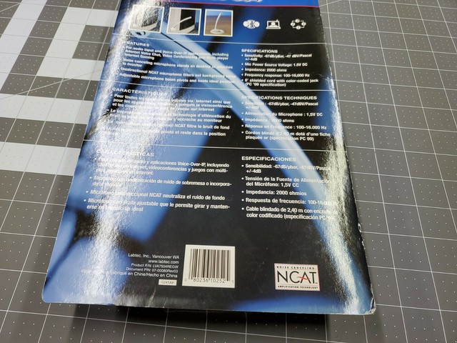 Labtec Verse-504 Desk Microphone for PC Voice Access for sale online | eBay