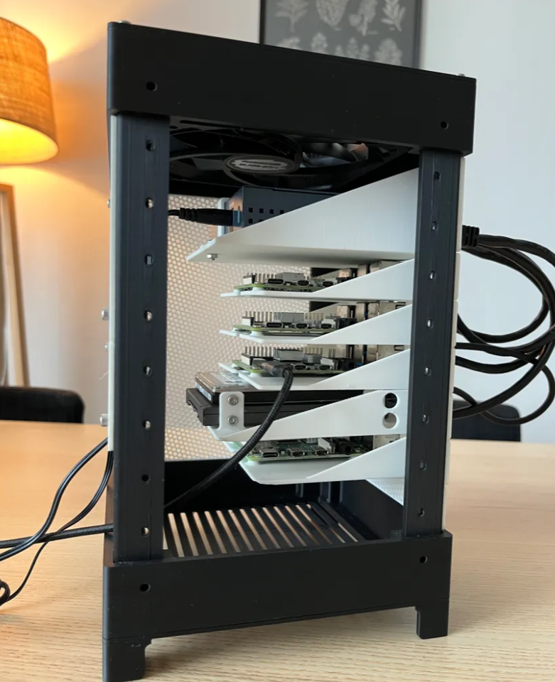 Microlab Modular Server Rack Kit – Homelab / Raspberry Pi / NAS | eBay