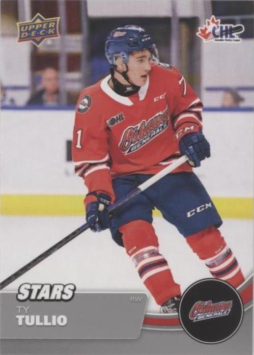 2021-22 Upper Deck CHL - Stars #336 Tyler Tullio (RC) for sale online ...