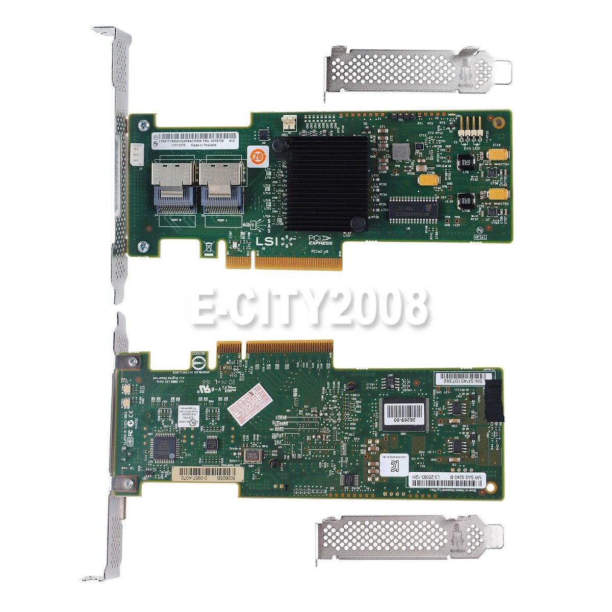 Scheda Sas Scheda - 6 Gbps, 8 Porte, Modalità IT Per FreeNAS E UnRAID ...
