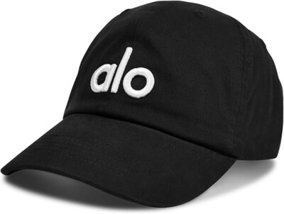 Alo Yoga Off-Duty Cap Black/White Adjustable Hat - Black | eBay