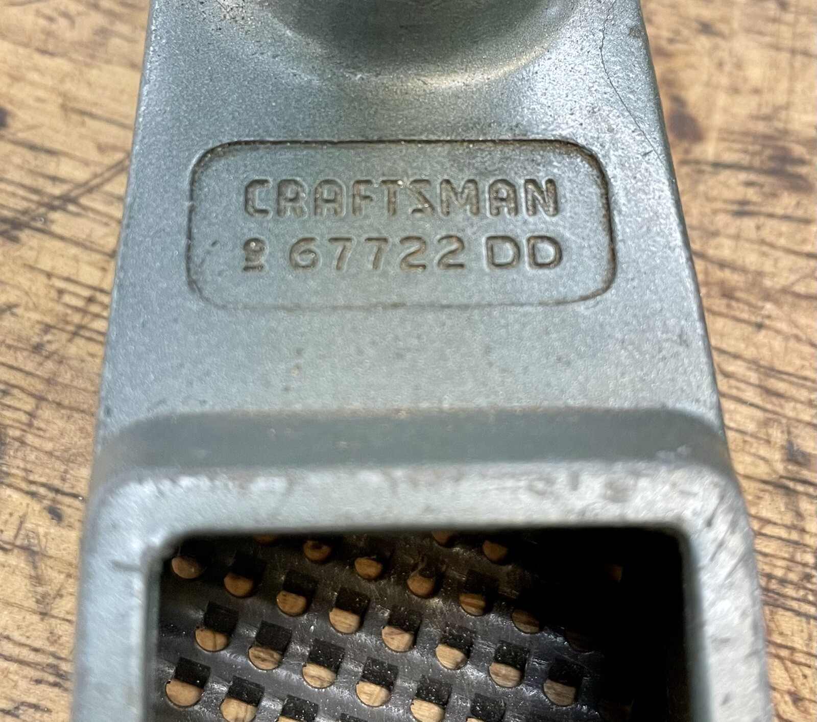 Vintage 12" CRAFTSMAN Hand Woodworking Plane Hand Rasp #67722 DD Made ...